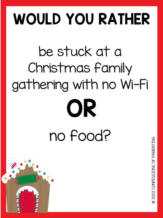 200 Best Christmas Would You Rather Questions