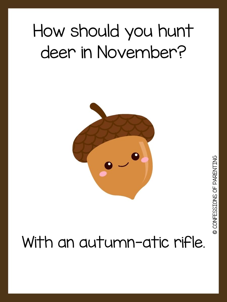 120 Best November Jokes That Turn Heads With Laughs