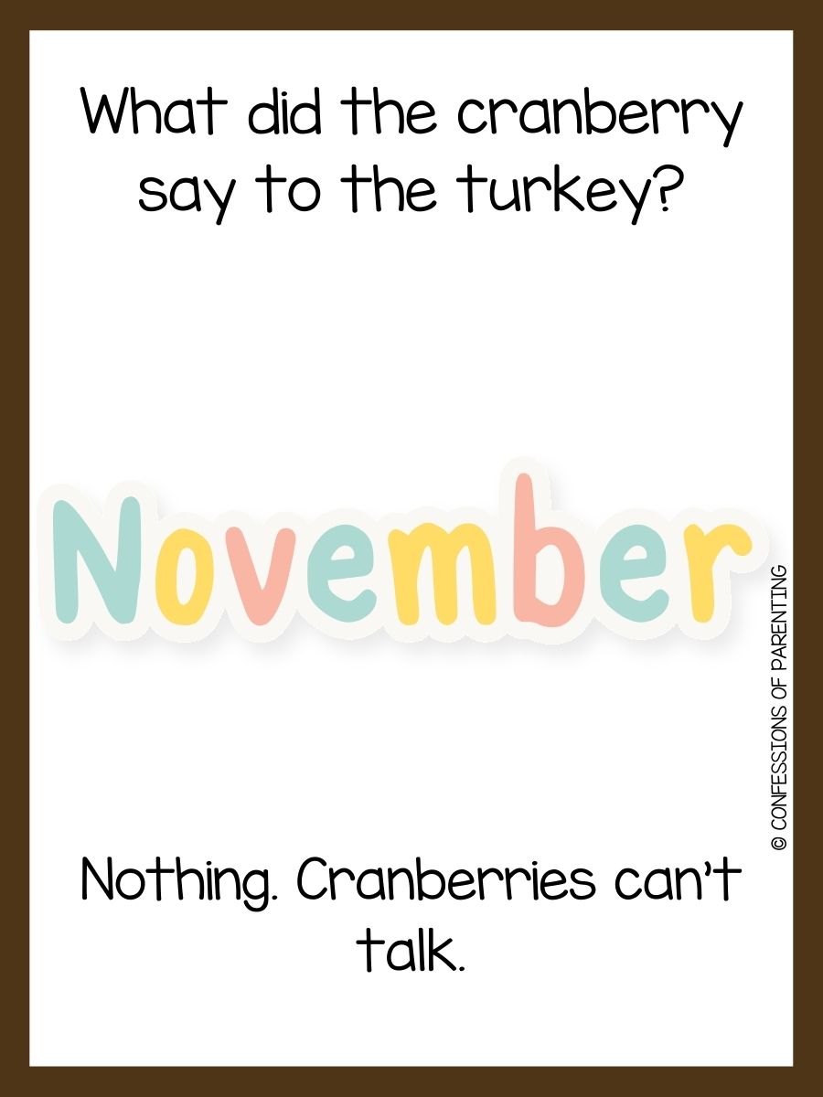 120 Best November Jokes That Turn Heads With Laughs