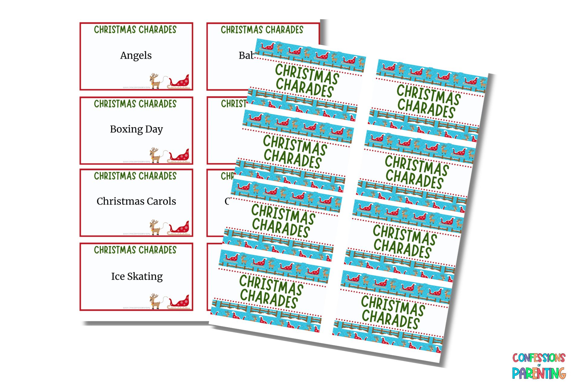 100 Christmas Charades for the Whole Family