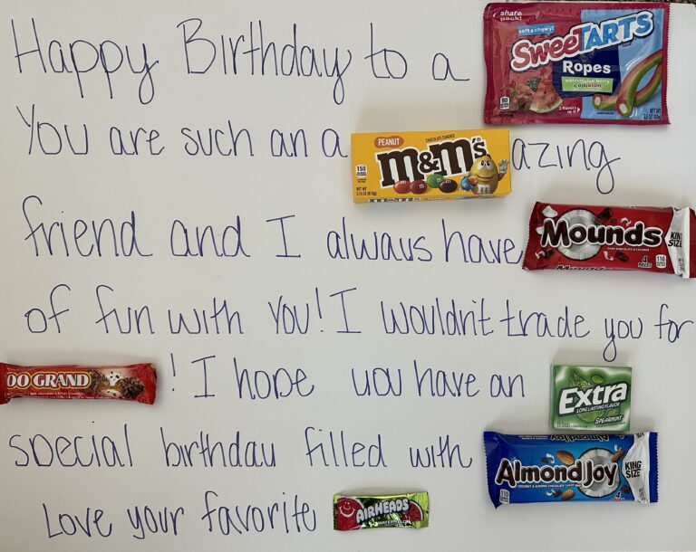 Best Birthday Candy Poster Ideas + Printable Sayings