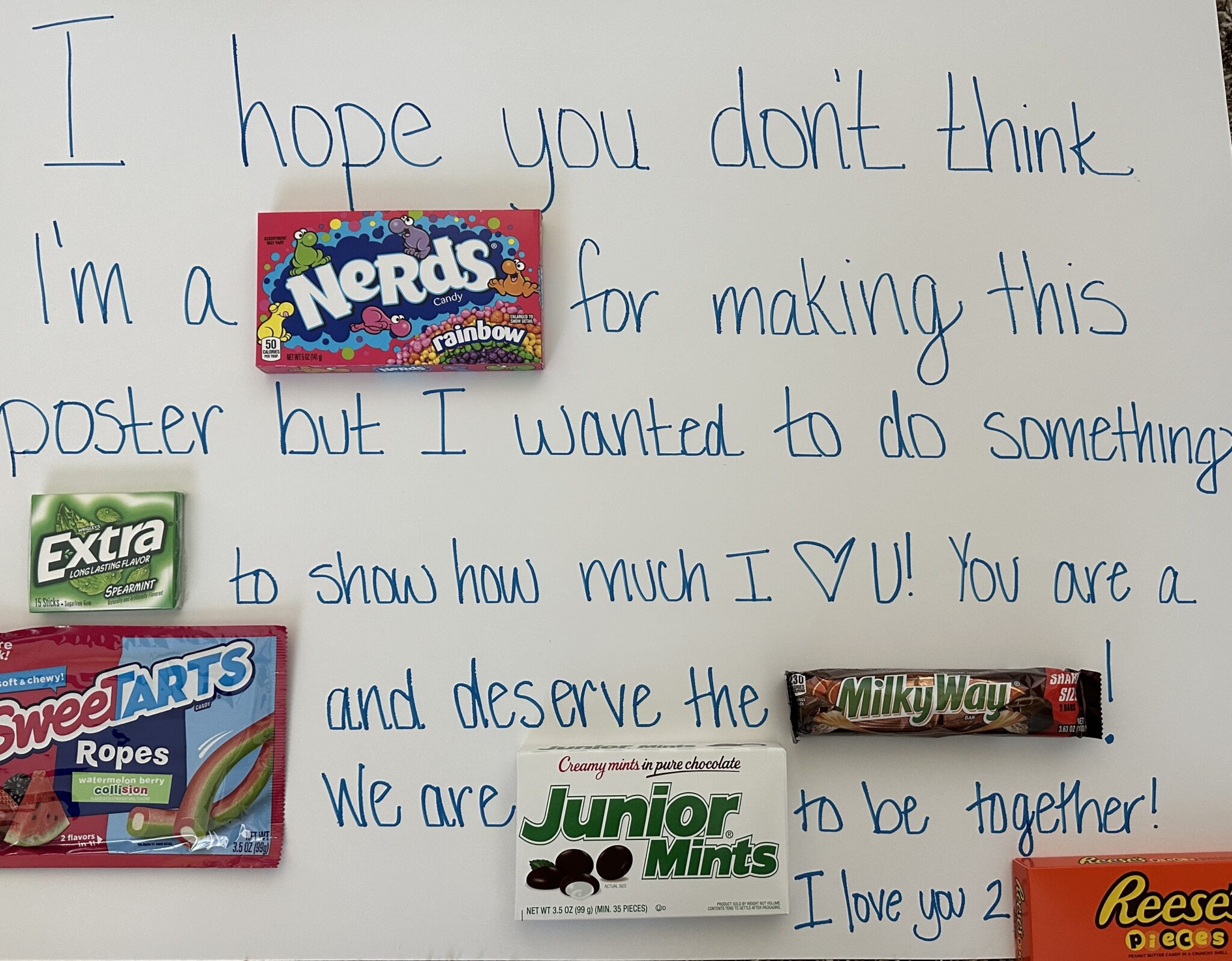 Best Boyfriend Candy Poster Ideas + Printable Candy Tags