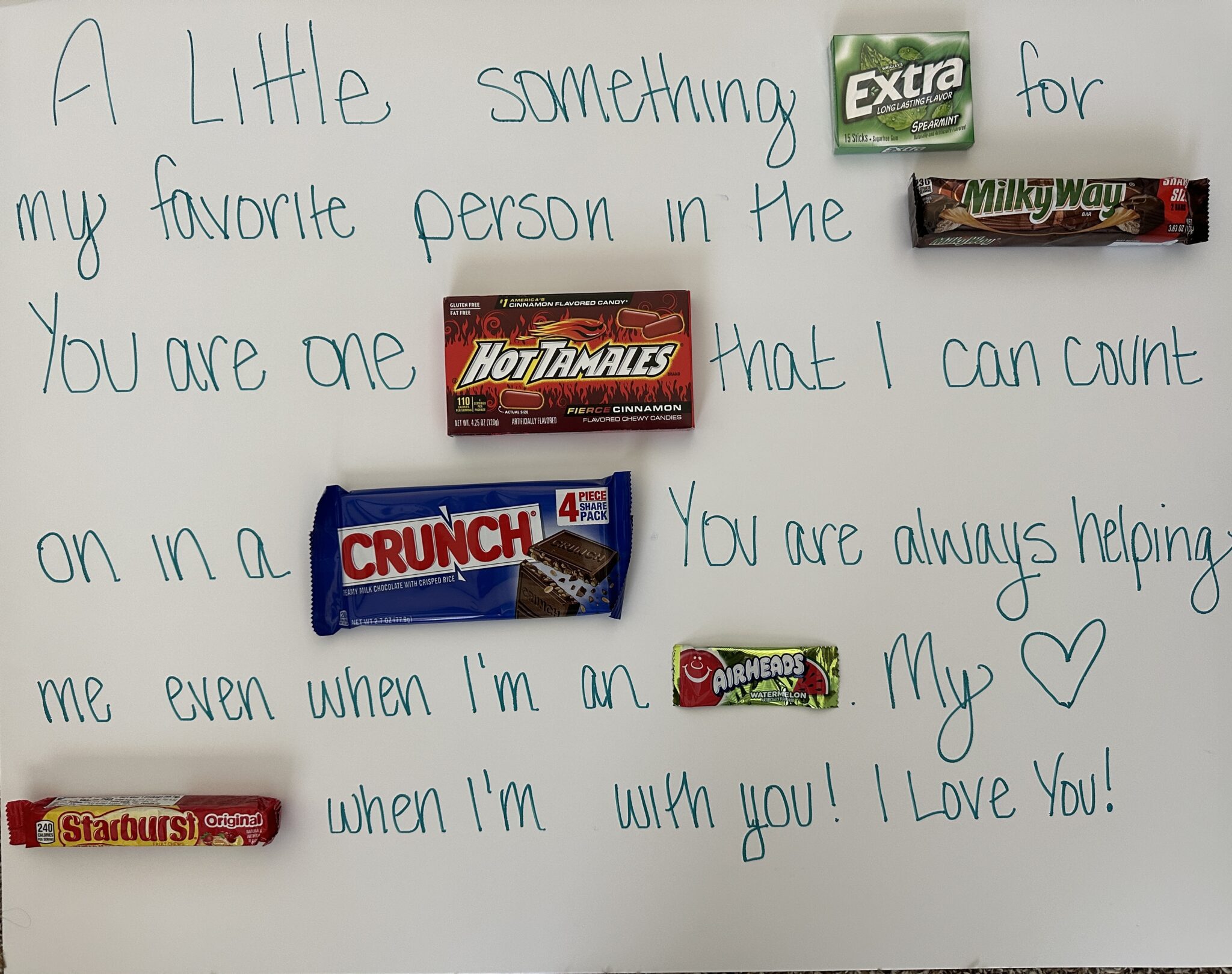 Best Candy Poster for Someone You Love! + Printable Signs