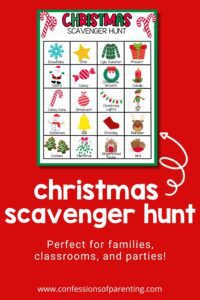 The Best Christmas Scavenger Hunt + Free Printable