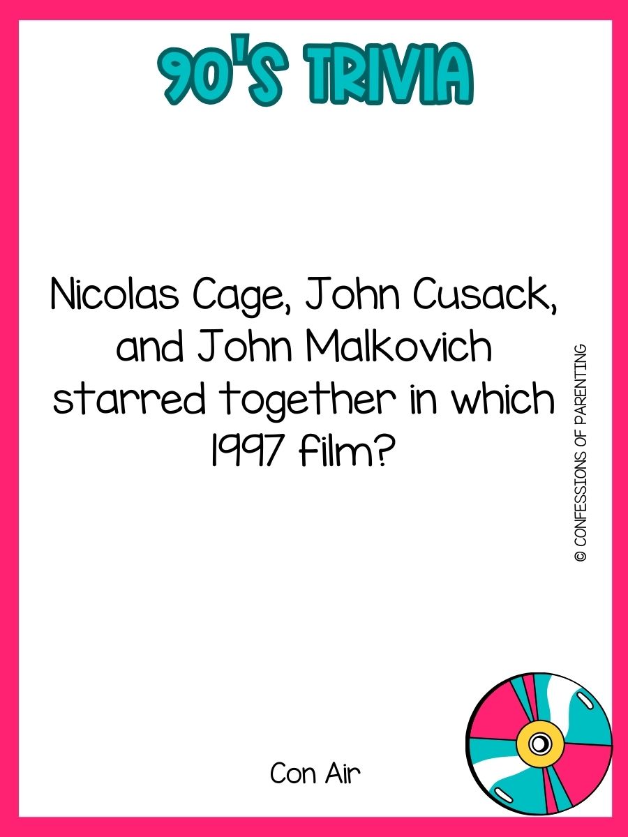 The Best 90s Trivia Questions [Includes Music and Movies]