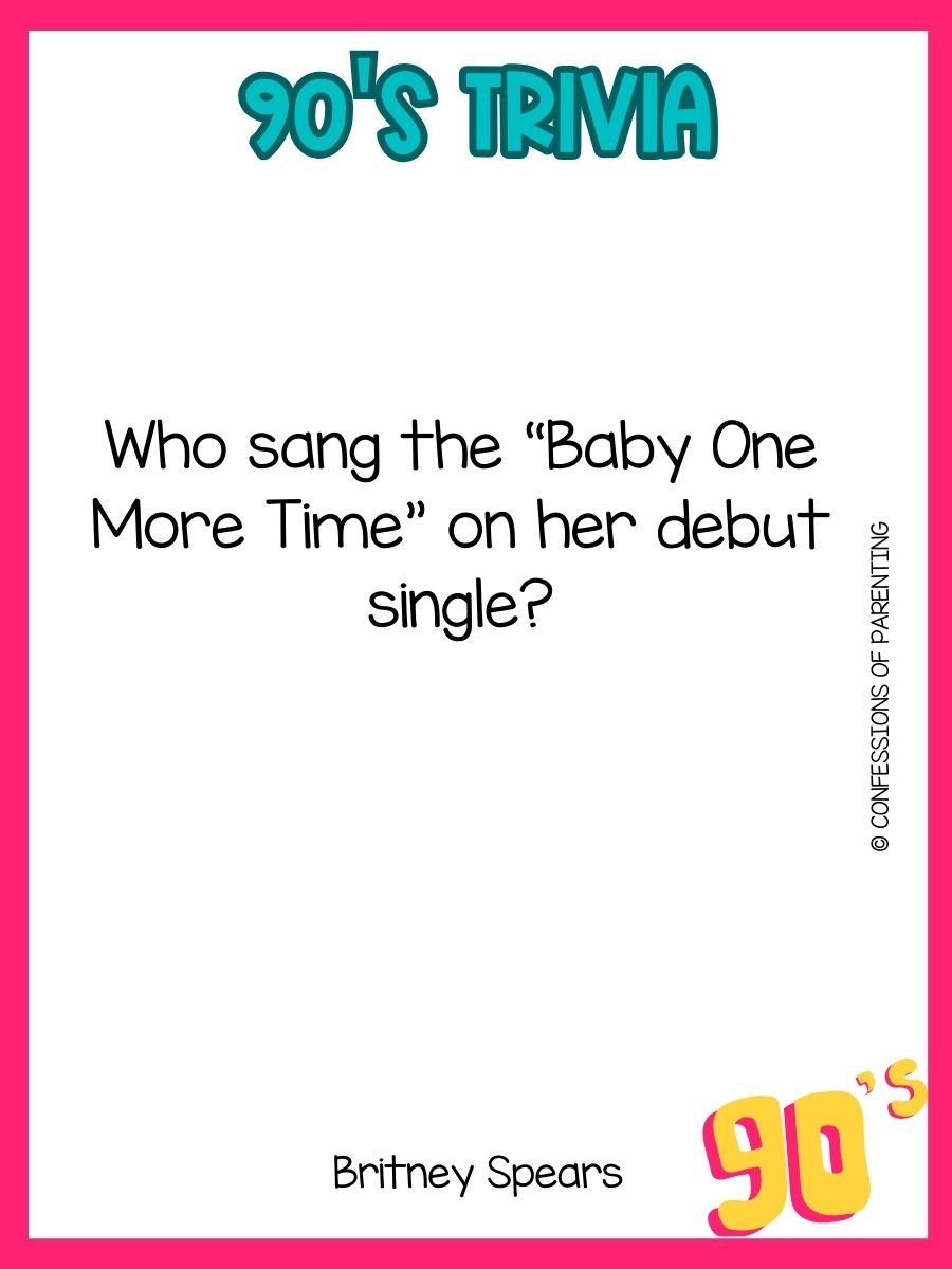 The Best 90s Trivia Questions [Includes Music and Movies]