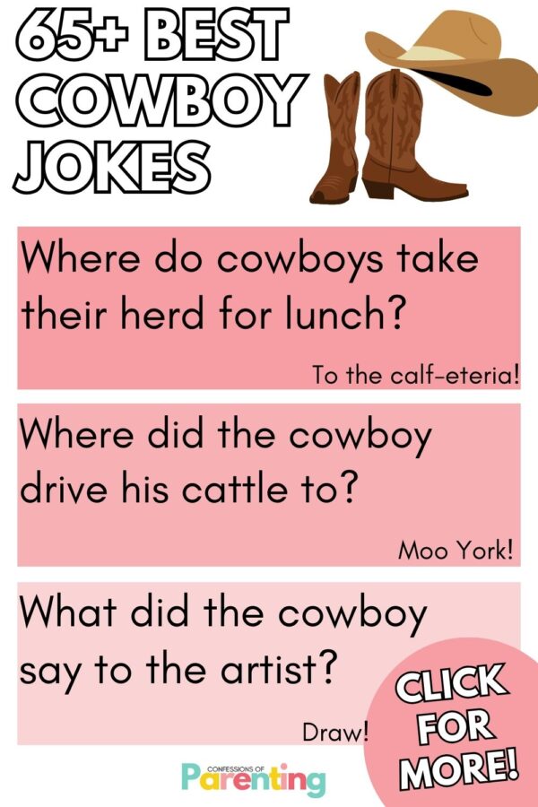 Cowboy Jokes for Kids & Adults (90+ Clean Western Laughs)