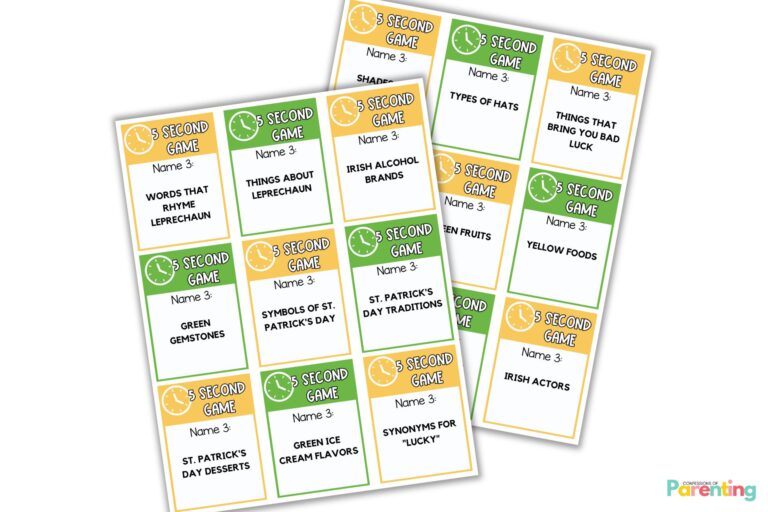 St Patricks Day Archives - Confessions of Parenting- Games, Jokes and Fun