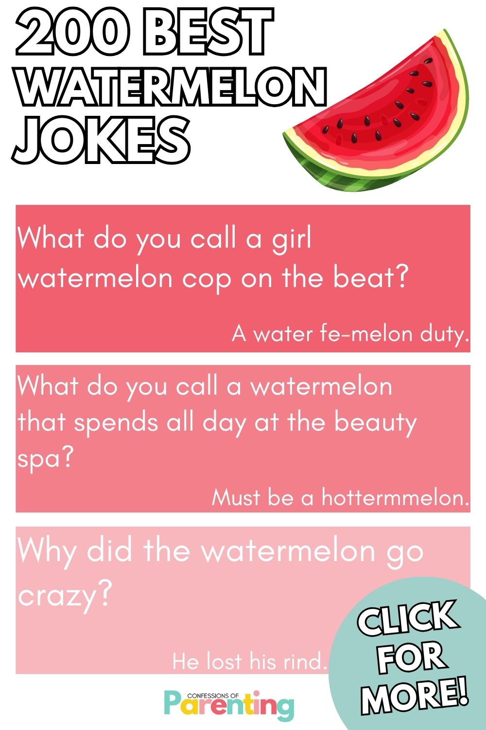 Best Watermelon Jokes That Are Ripe for Laughs- Clean & Funny