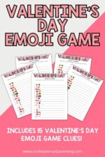 Fun & Free Valentine's Day Emoji Game Printable