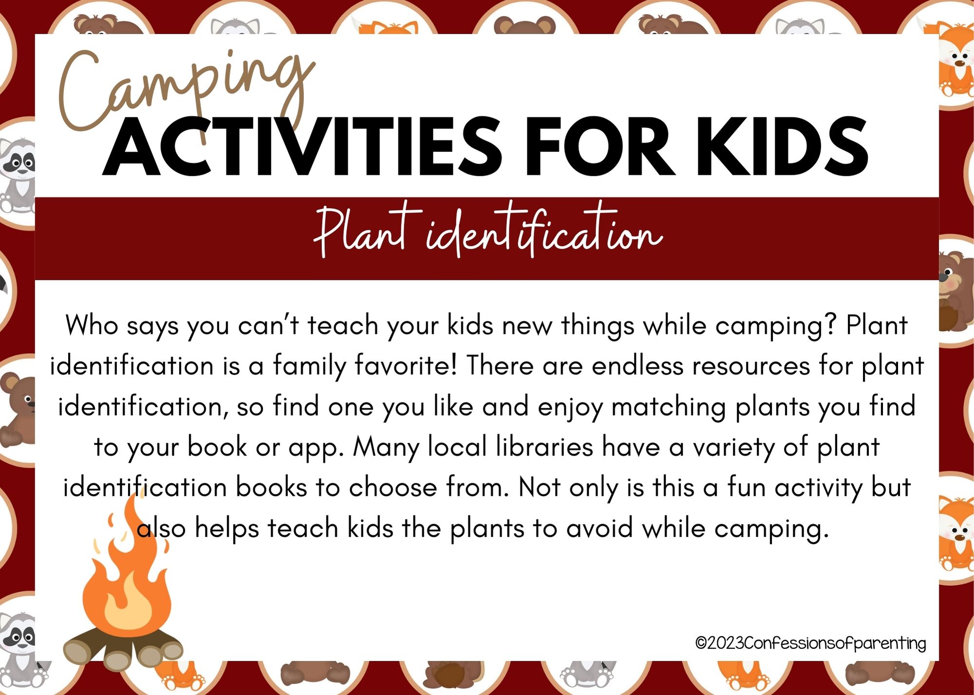 60 Fun Camping Activities for Kids To Entertain Them!