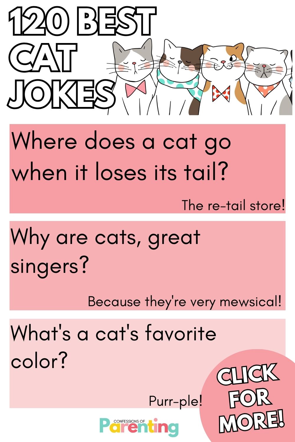 120 Purr-fect Cat Jokes That Make You Me-OWWW!