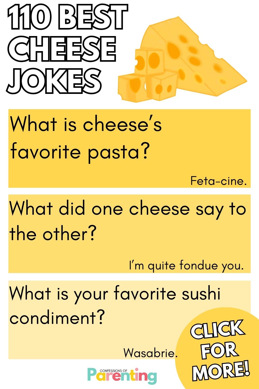 110 Cheese Jokes That Will Leave You Melting With Laughter