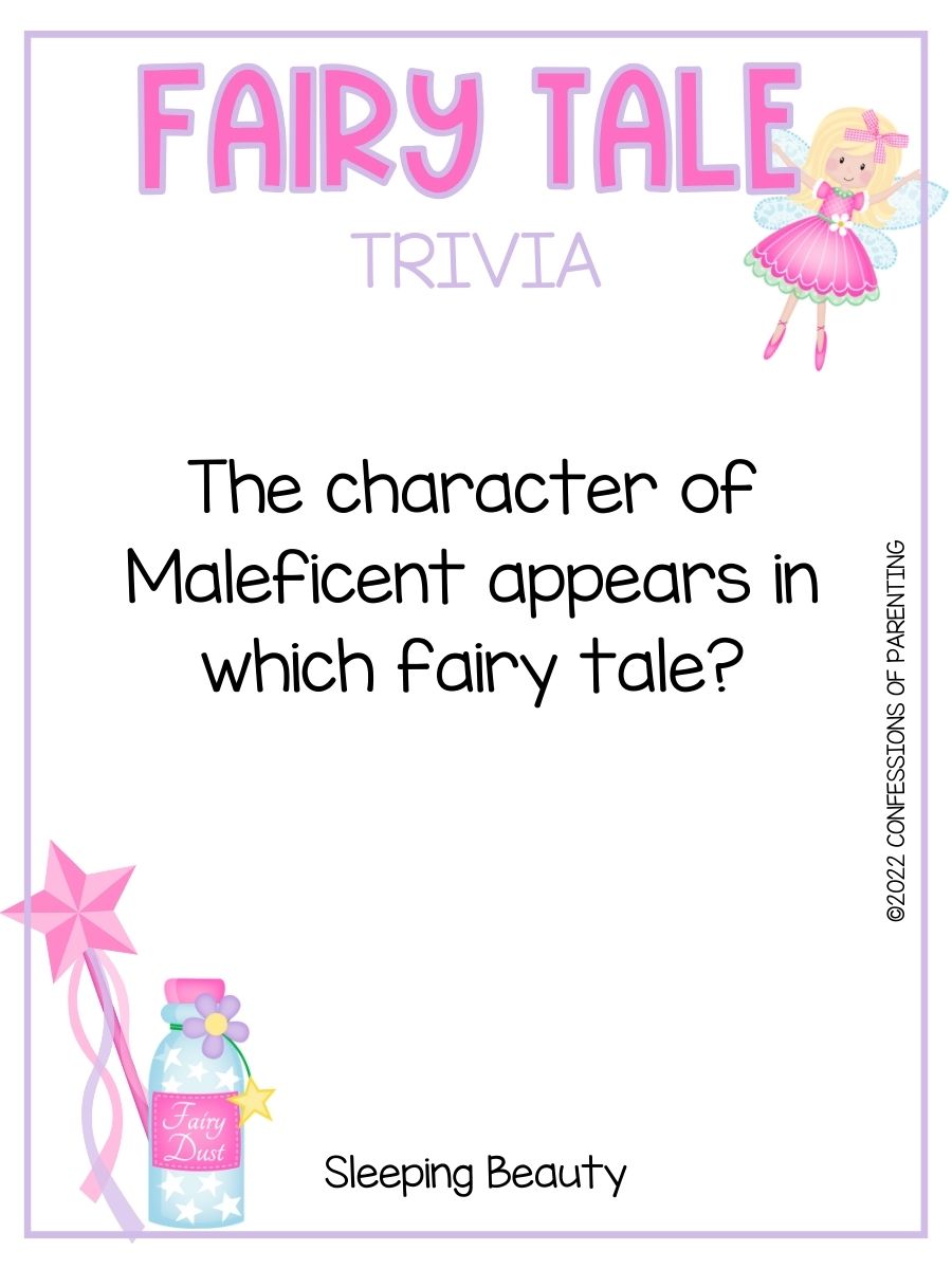 100 Fairy Tale Trivia Questions for Kids