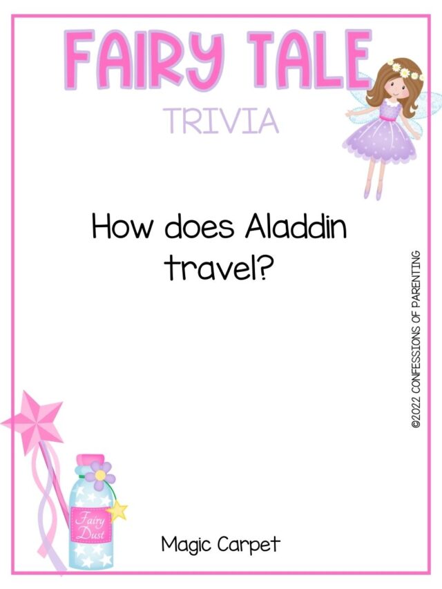 100 Fairy Tale Trivia Questions for Kids