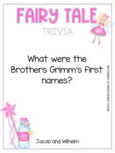 100 Fairy Tale Trivia Questions for Kids