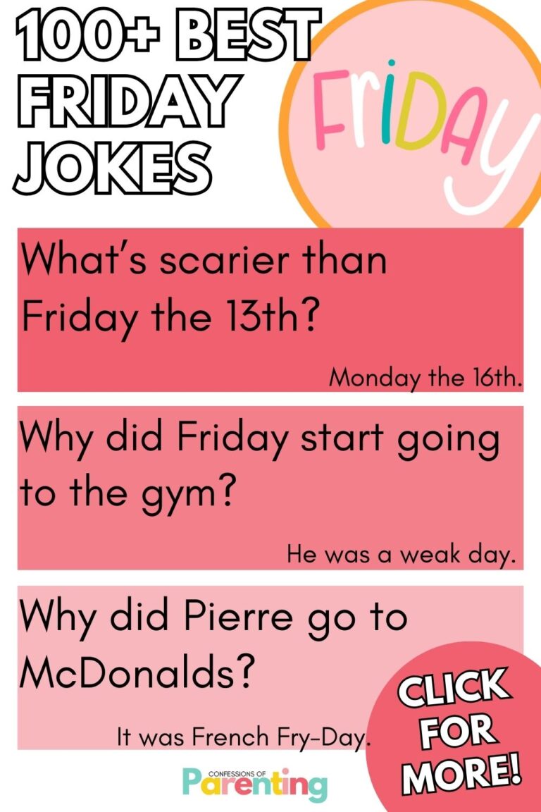 100+ Friday Jokes to Kick Off the Weekend With Laughs