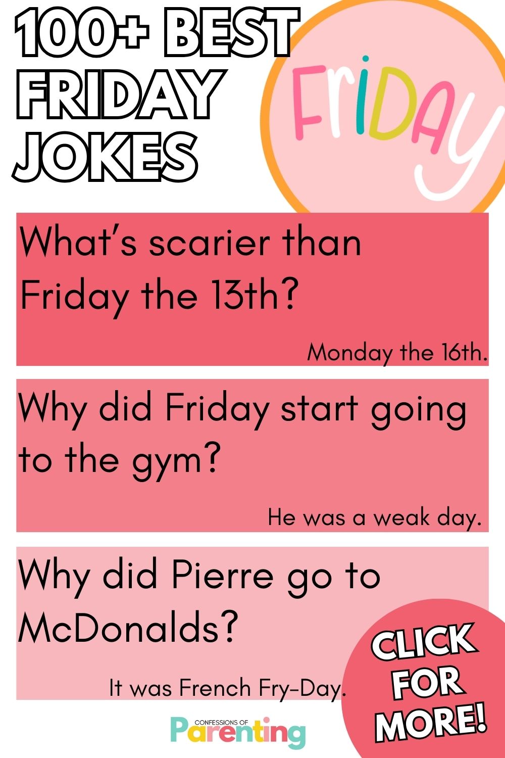 100 Best Friday Jokes That Make You Bust A Move [Free Joke Cards]