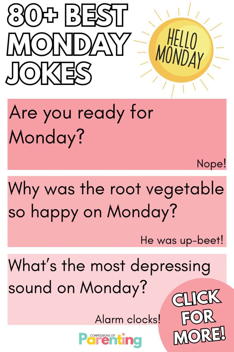 80+ Best Monday Jokes That Make You LOL [Free Joke Cards]
