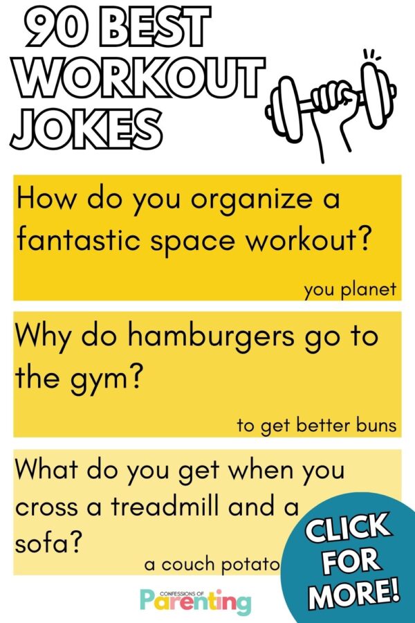 90 Best Workout Jokes To Give You An Ab Workout [Free Joke Cards]