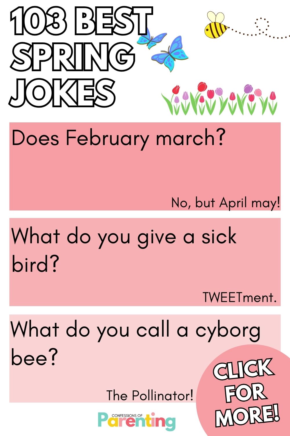 103 Best Spring Jokes For Kids [Free Joke Cards]