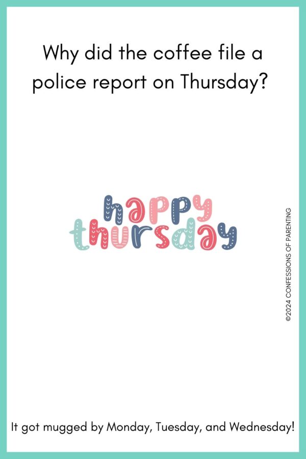 Best Thursday Jokes [Free Joke Cards]