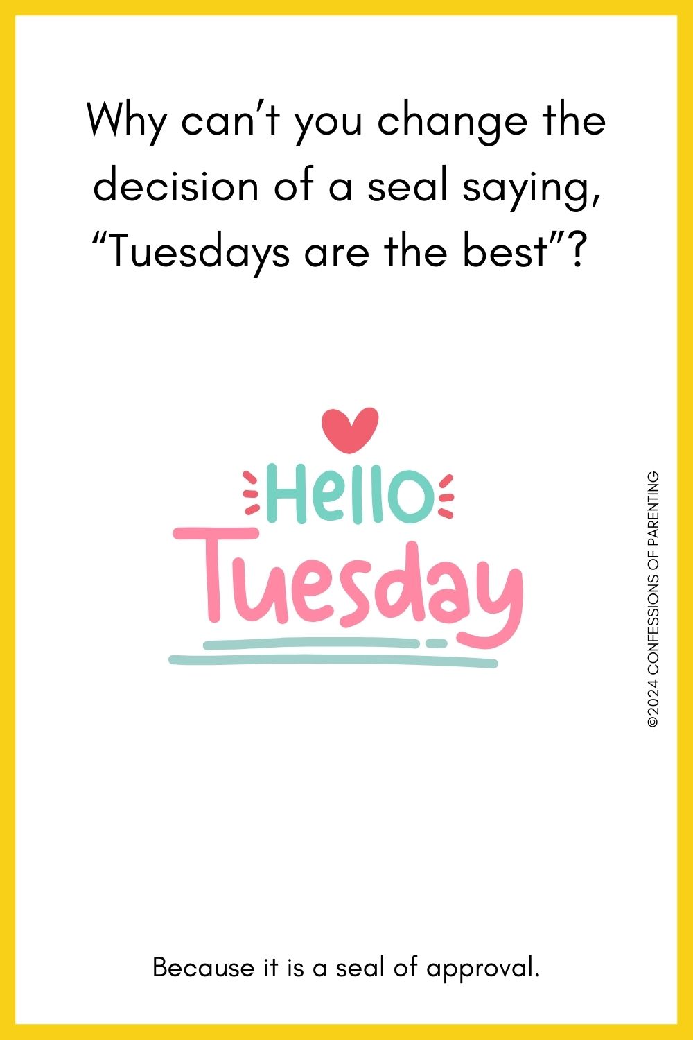 Best Tuesday Jokes [Free Joke Cards]