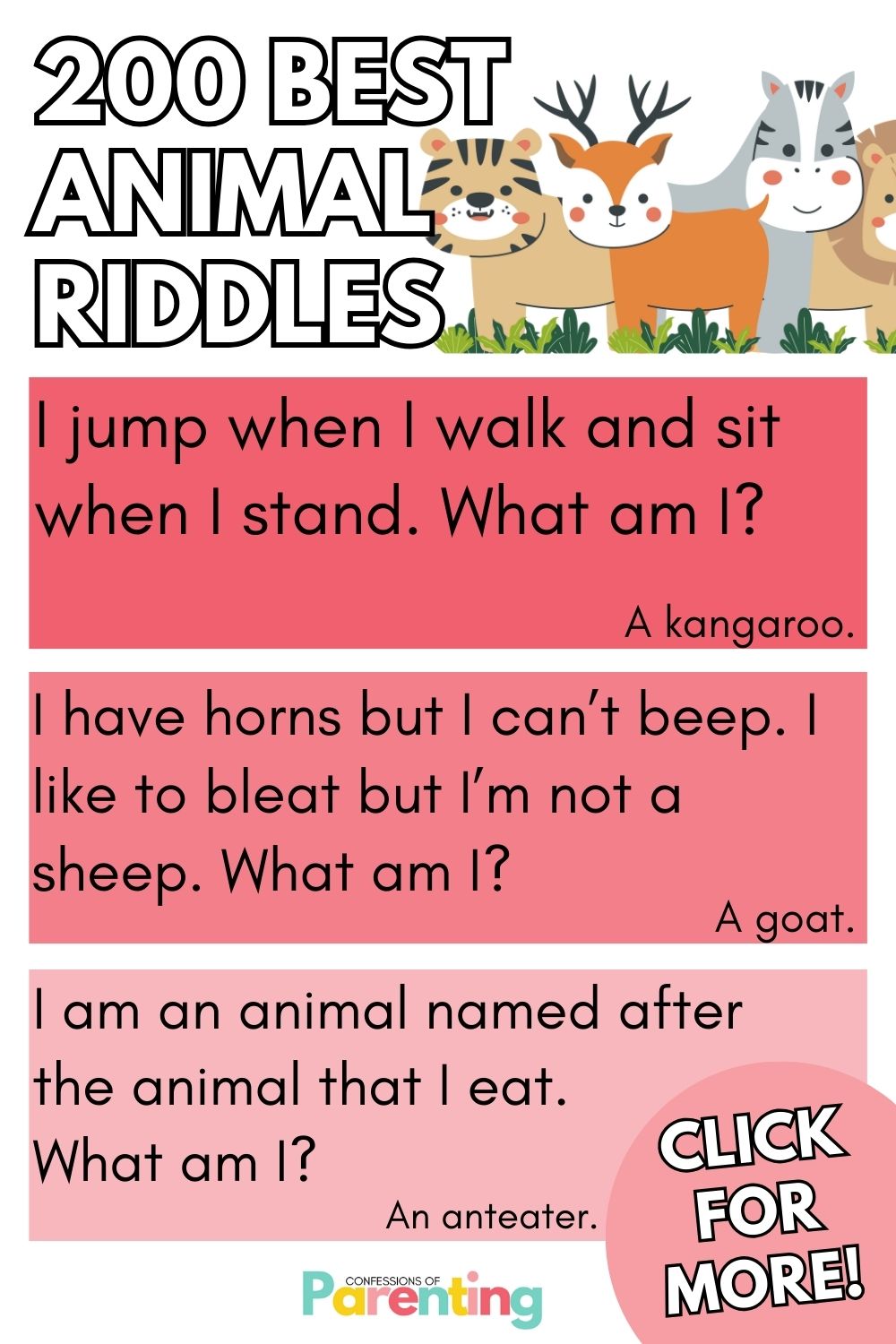 200 Best Animal Riddles That Will Leave You Laughing