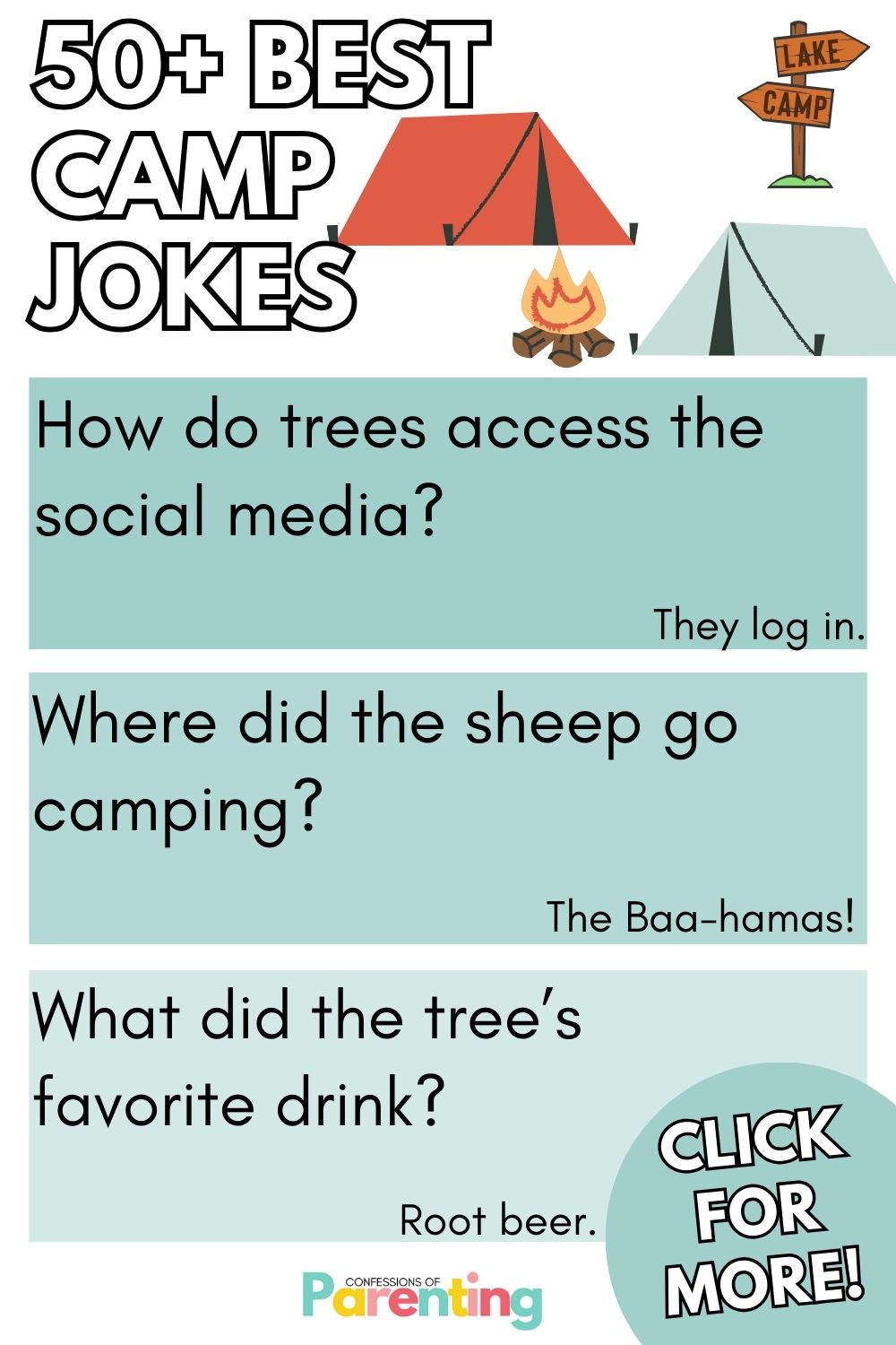 65 Best Camp Jokes for Kids That Are Outdoorsy and Funny