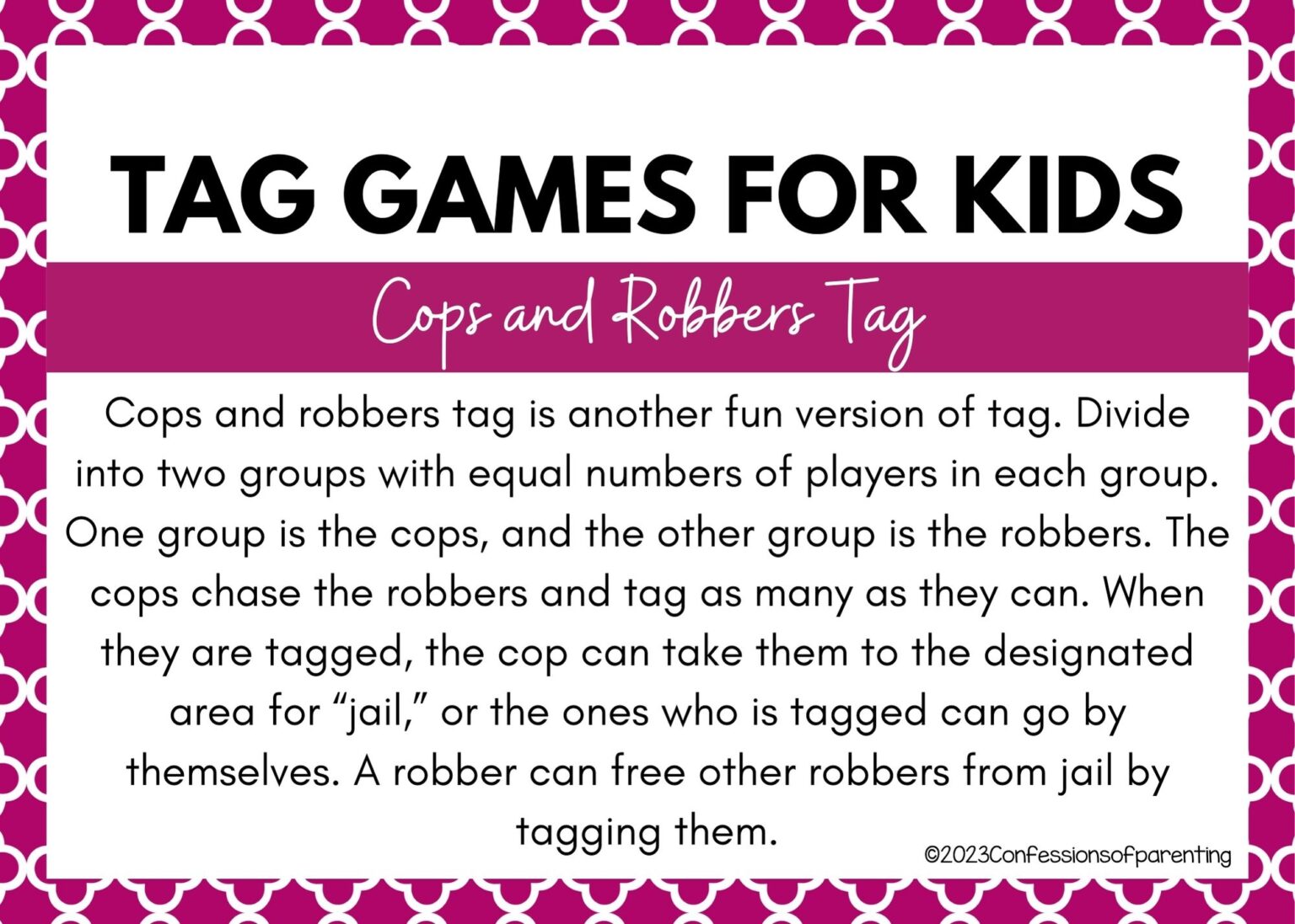 50 Fun Tag Games for Kids [Kids Love These!]