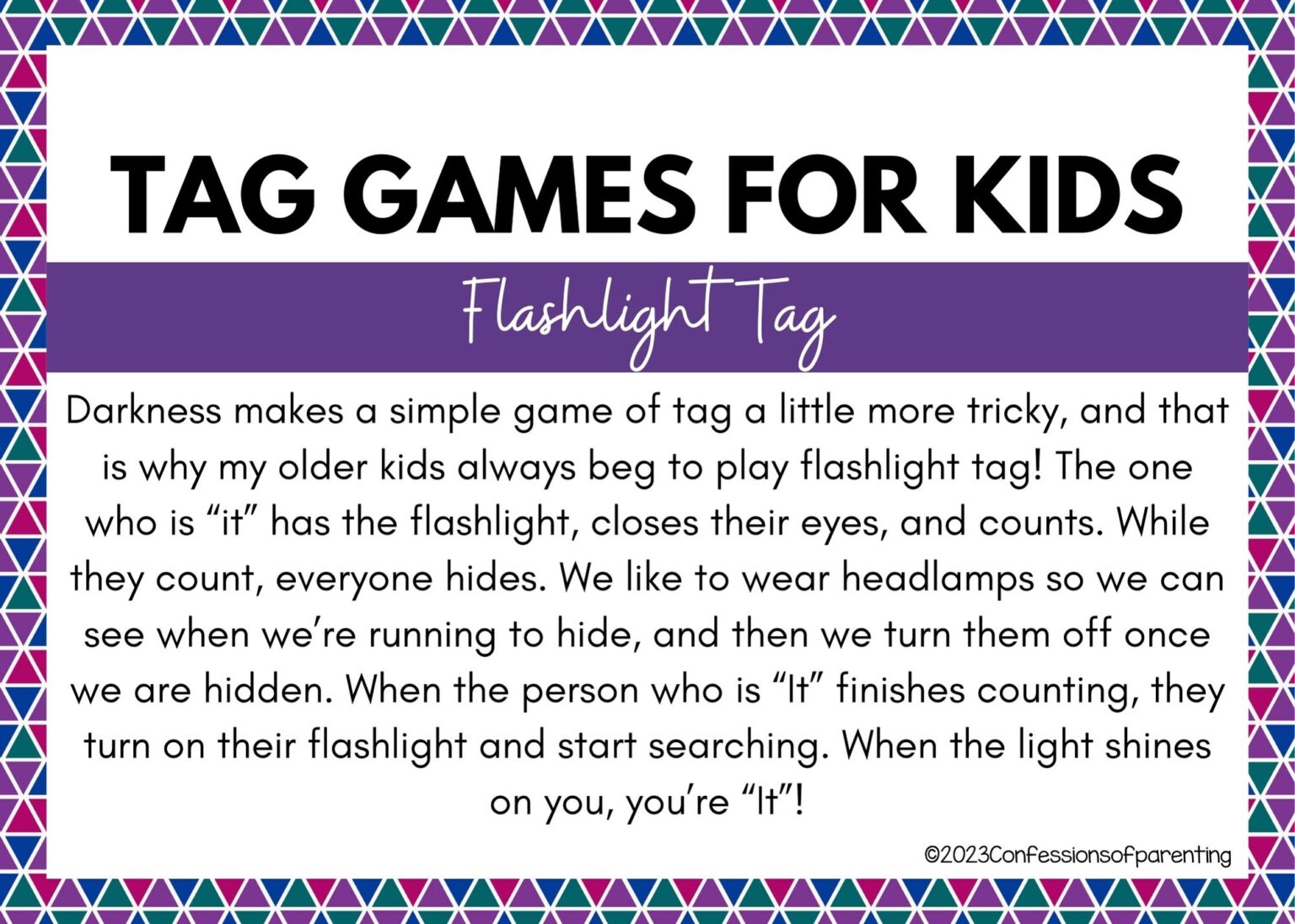 50 Fun Tag Games for Kids [Kids Love These!]