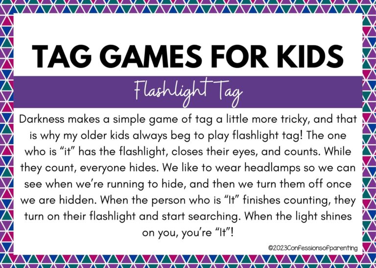 50 Fun Tag Games for Kids [Kids Love These!]