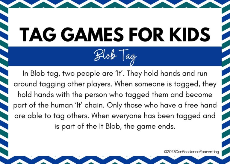 50 Fun Tag Games for Kids [Kids Love These!]