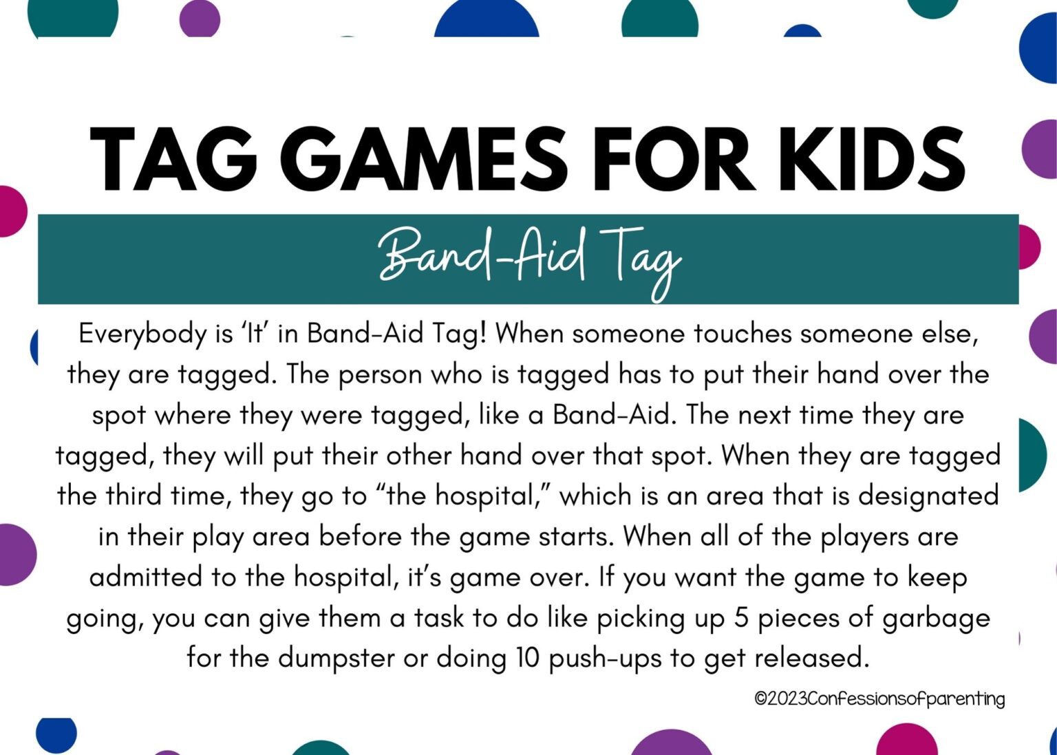 50 Fun Tag Games for Kids [Kids Love These!]