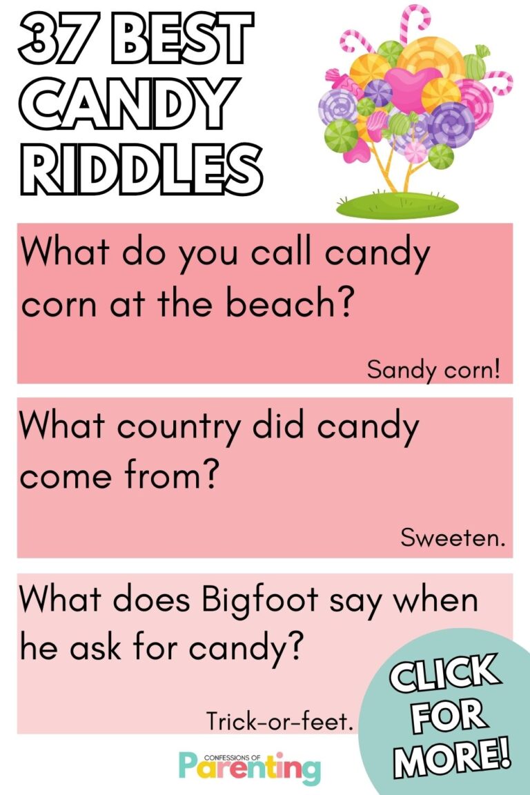 Candy Riddles for Kids (With Answers) – 50+ Sweet Riddles