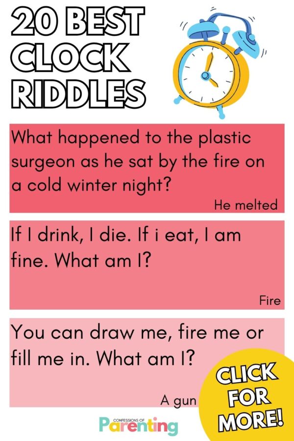 20 Best Clock Riddles With Answers [Free Riddle Cards]