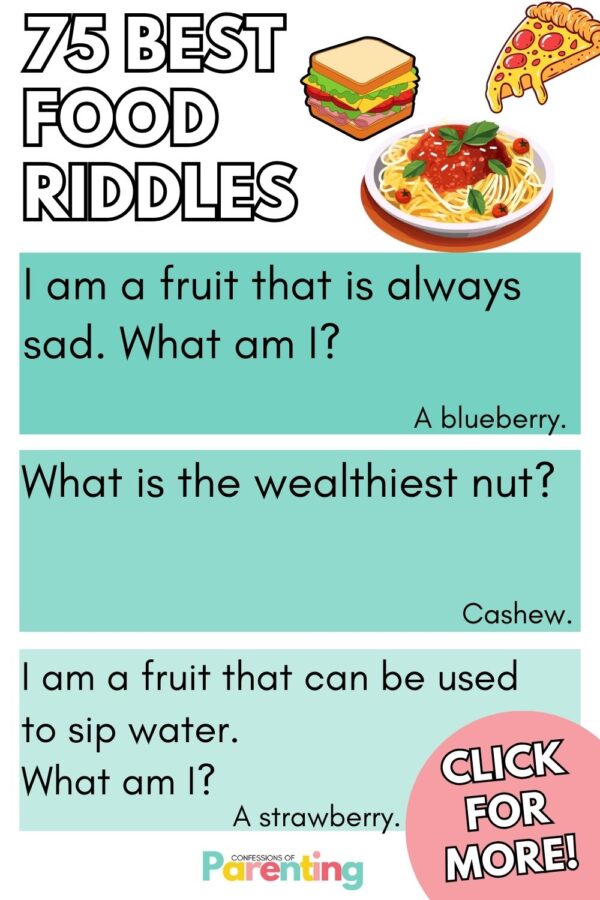 40 Best Food Riddles for Kids & Families (With Answers)