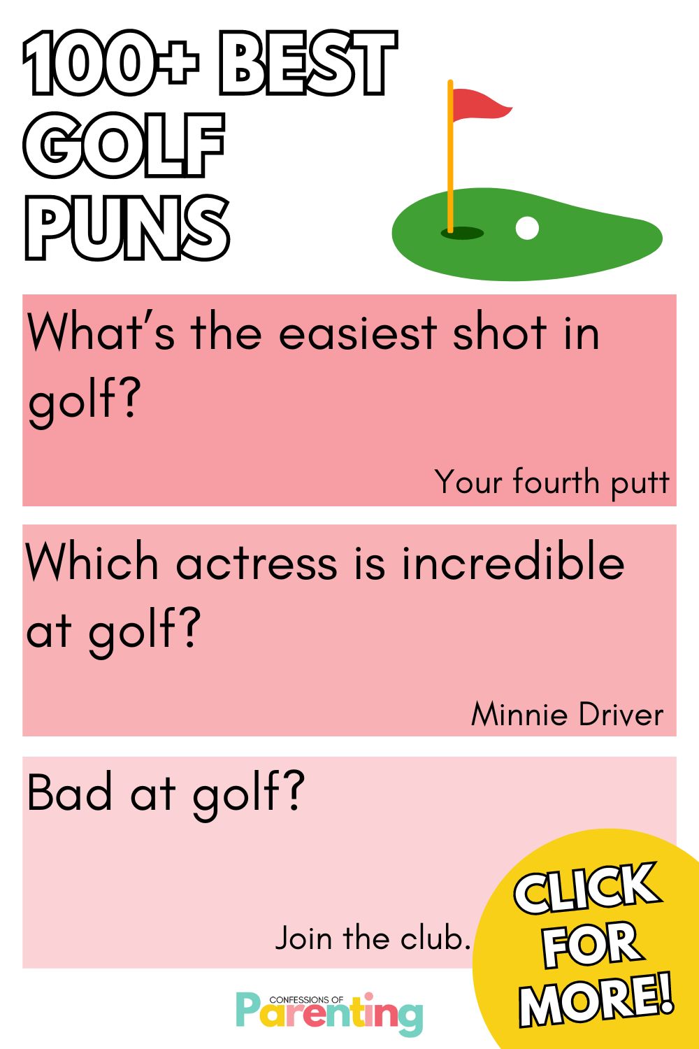 120 Best Golf Puns That Are a Hole-in-One for Laughs