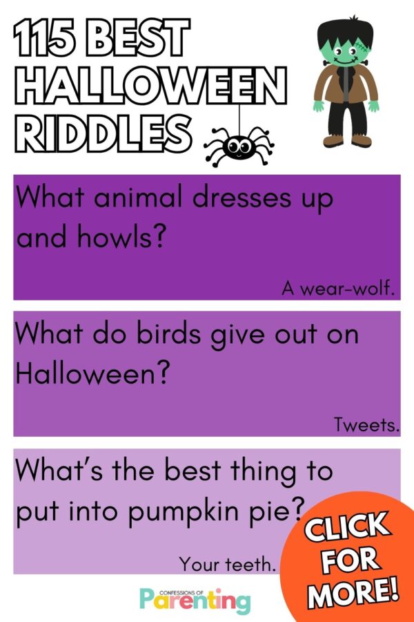115 Perfectly Spooky Halloween Riddles for Kids
