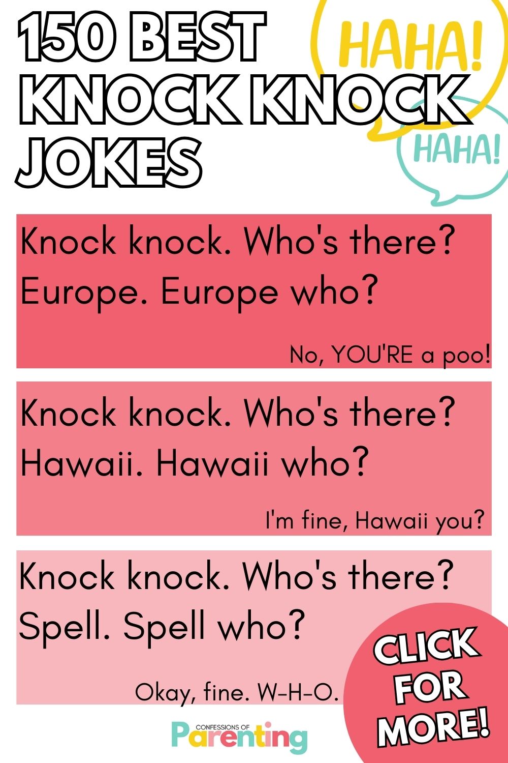 150 Best knock knock jokes