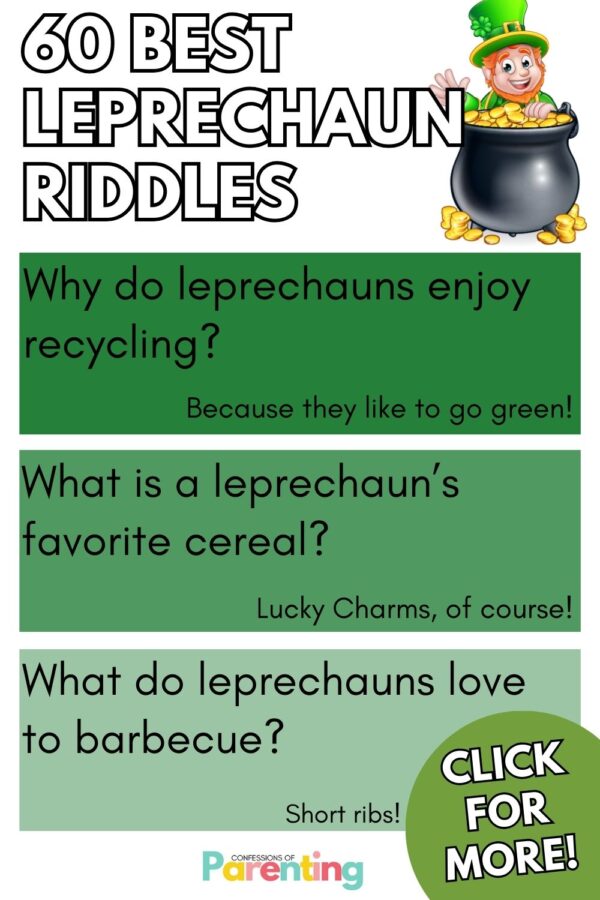 60+ Leprechaun Riddles for Kids (St. Patrick’s Day Fun)