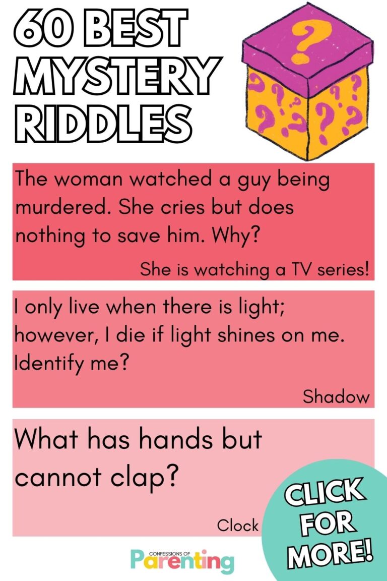 60 Mystery Riddles To Solve