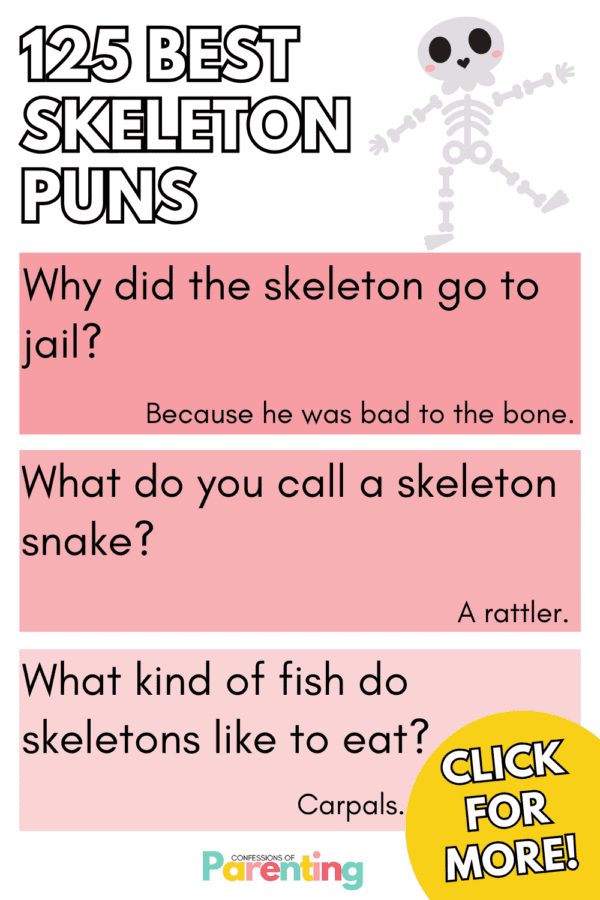 125 Skeleton Puns That Are Humerus