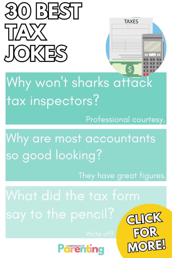 Best Tax Jokes To Ease The Pain of Taxes [Free Joke Cards]