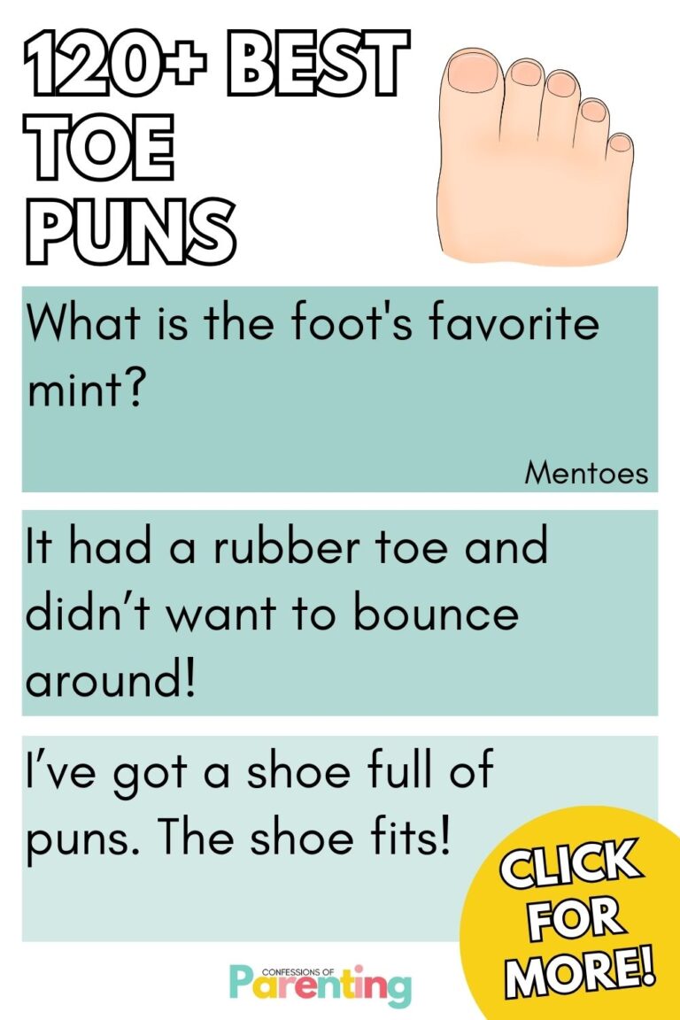 120 Best Toe Puns That Are Toe-Tally Awesome