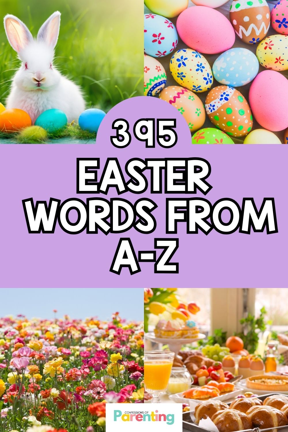 395 Fun Easter Words That Start With A-Z Plus Free Game