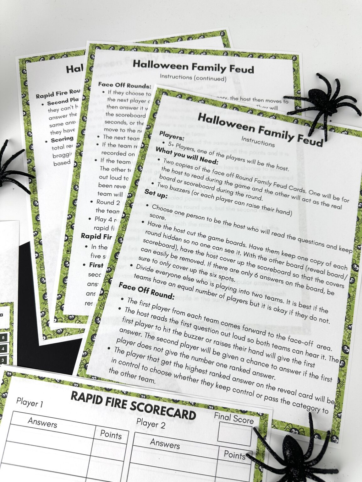 40 Halloween Family Feud Questions [Free Download]