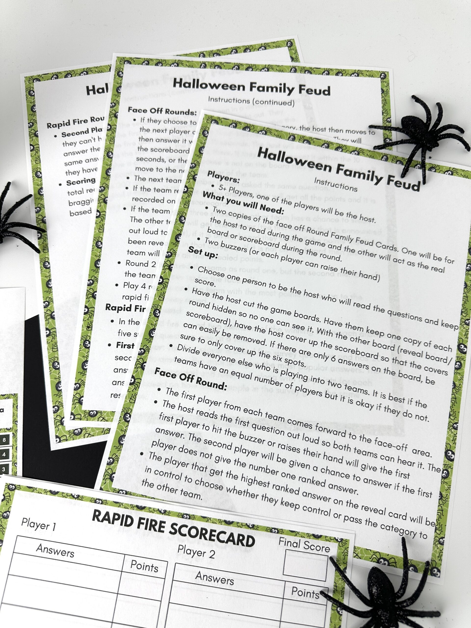 40 Halloween Family Feud Questions [Free Download]