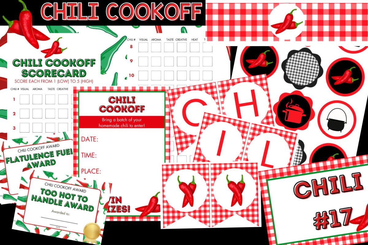 How to Host a Chili Cookoff Party + Awards