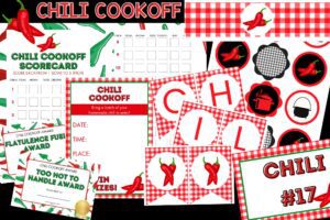How to Host a Chili Cookoff Party + Awards